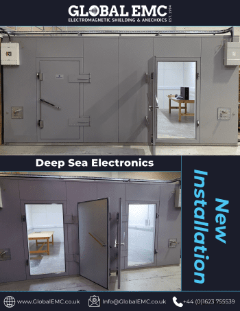 Twin RF Shielded Room installation completed in the UK - Global EMC