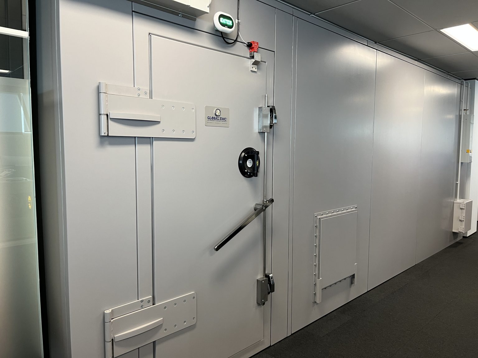 Forensic Evidence Shielded Room in Auckland, New Zealand. - Global EMC